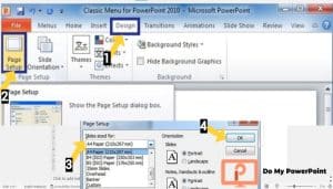 How to change slide size in PowerPoint: Desktop, Mobile & Online